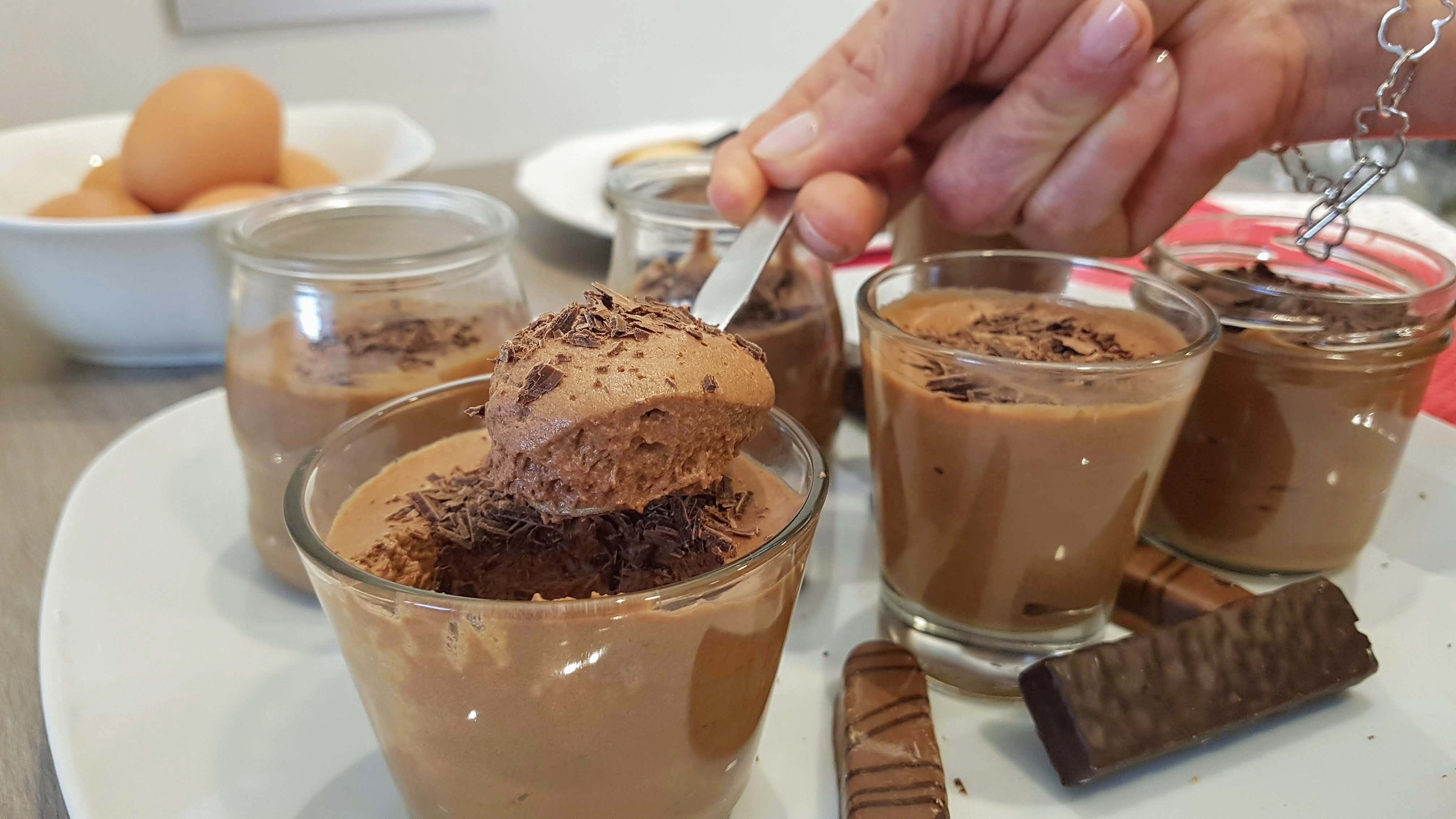 Mousse de chocolate - OK COCINA