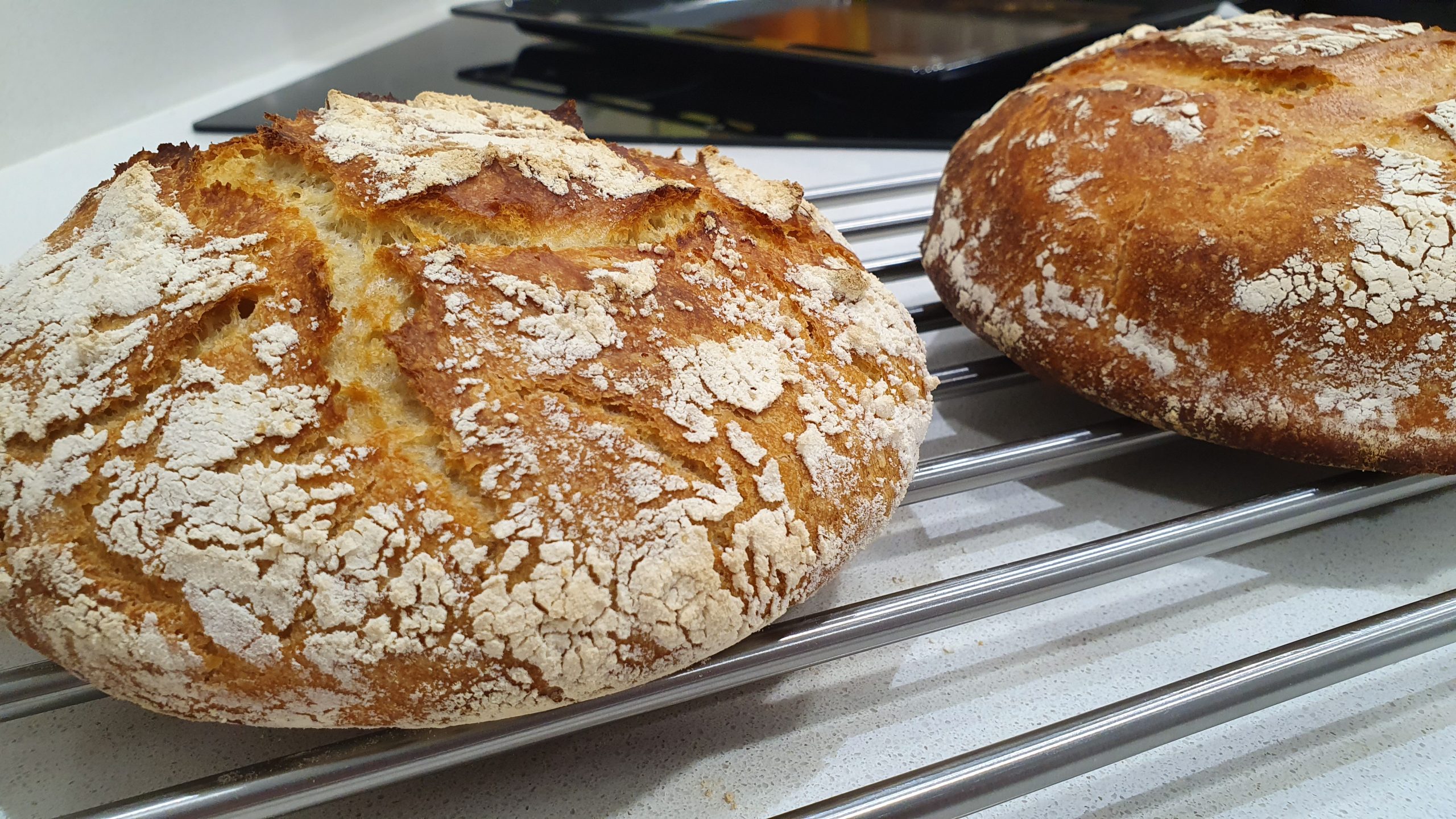 Pan para varios días. Fácil, crujiente y esponjoso - OK COCINA